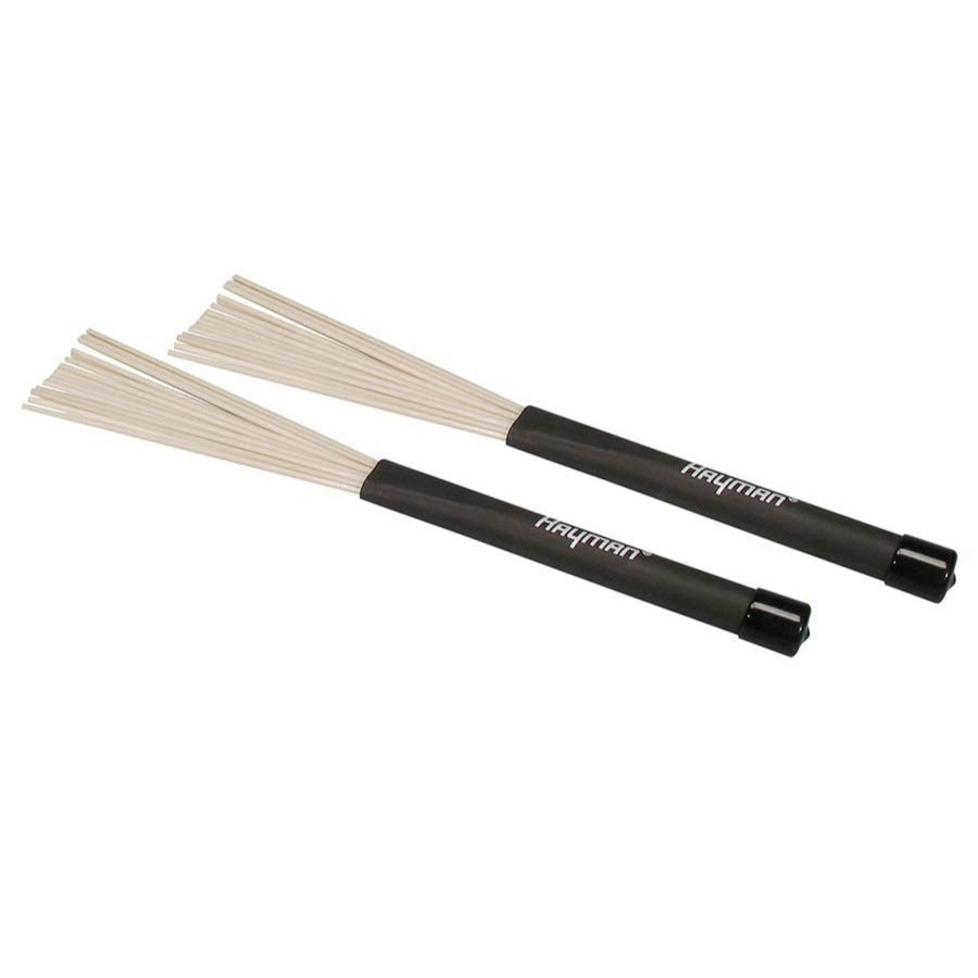 Nylon Drum Brushes - Hayman BRH-5-WN Percussion Instrument Sticks ...