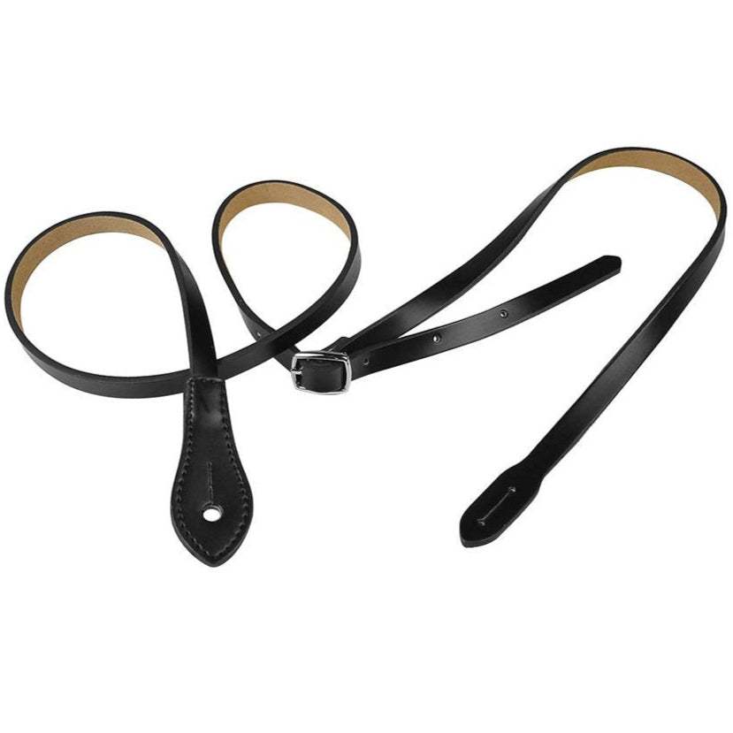 Mandolin Strap Carvel Leather - Black - Gaucho Stellar Series – Music ...
